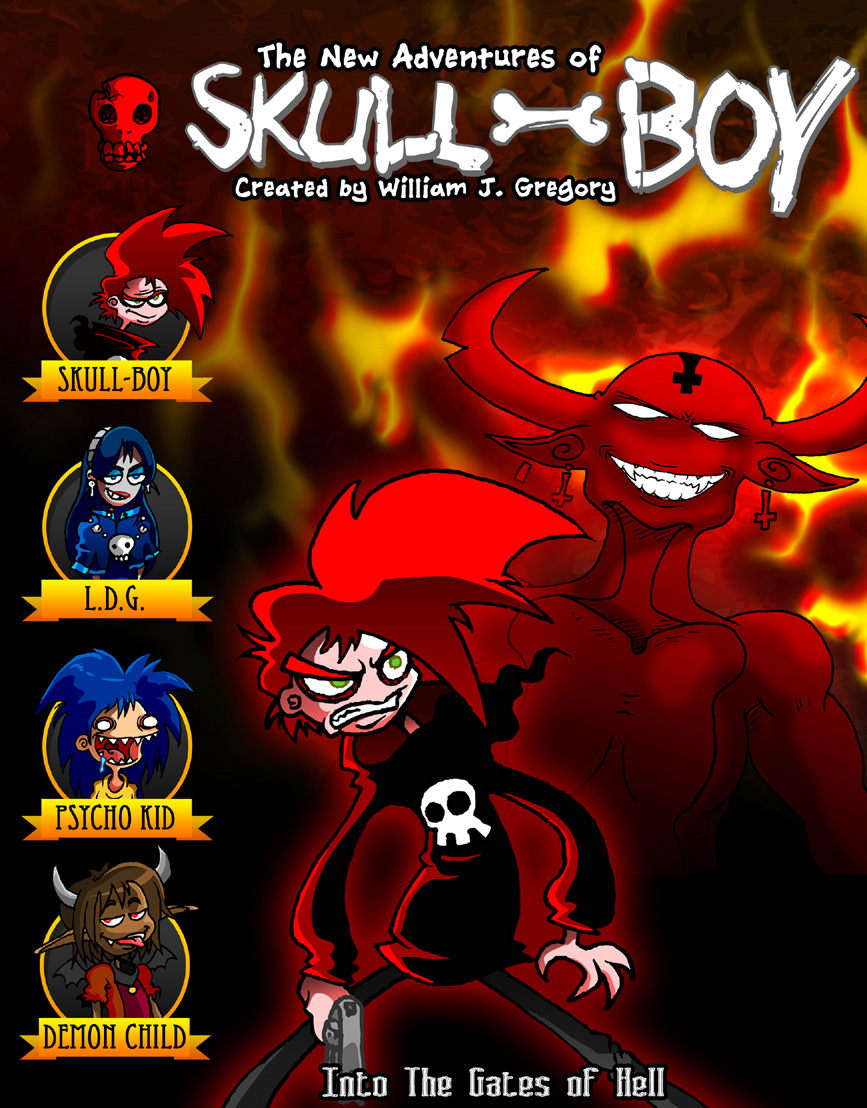Skull-Boy Ch.1 Cover - SNAFU Comics