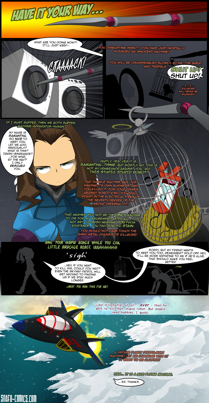 All Washing Machines Go To Heaven - SNAFU Comics